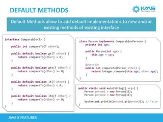 Java 8 Features | PPTX