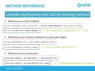 Java 8 Features | PPTX