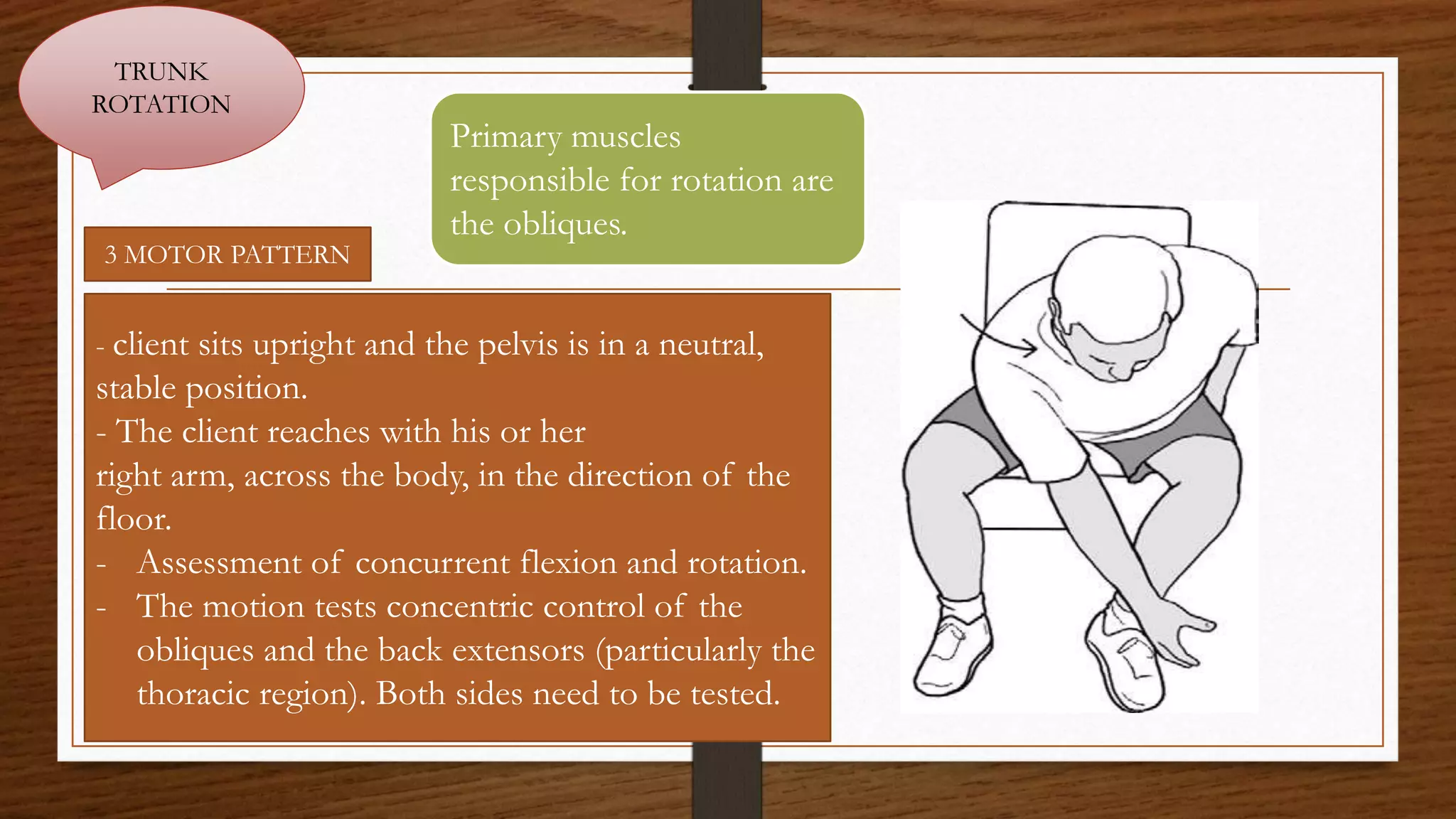 Trunk control assessment | PPT