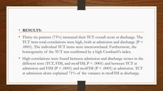 Trunk control assessment | PPTX