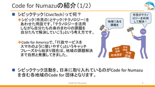 Light up Numazu 基調講演 「オープンデータ 活用によるまちづくり」 | PPTX