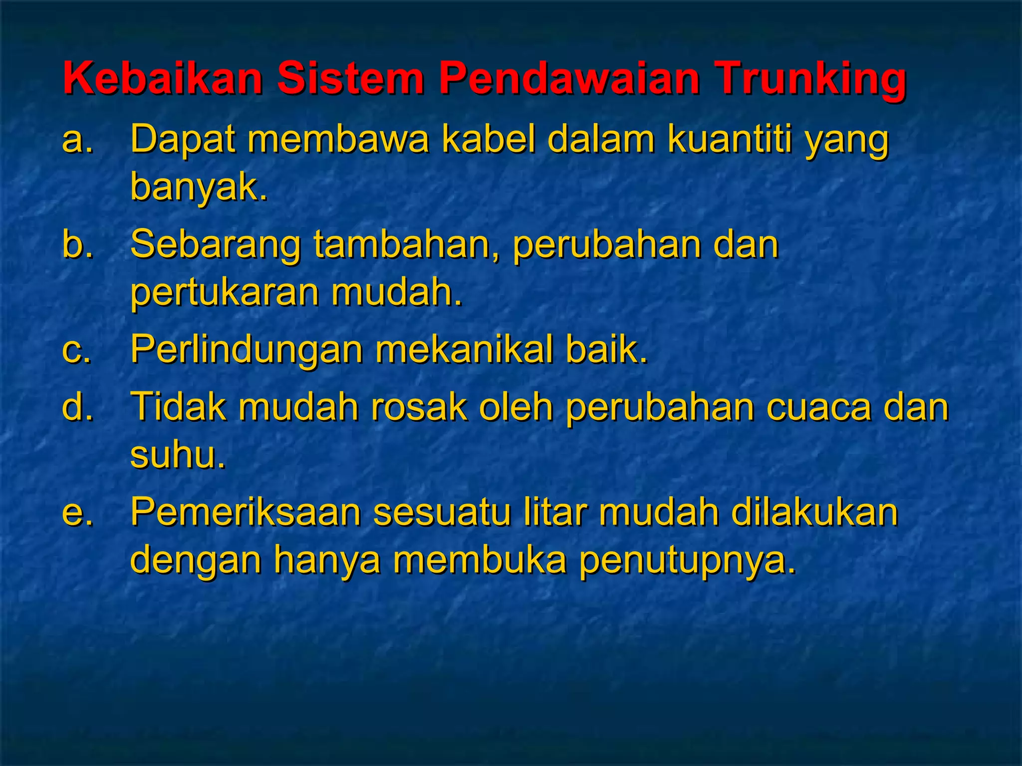 Trunking | PPT