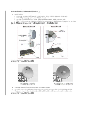 Trunk microwave equipment | DOCX