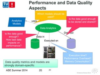 TUW - Quality of data-aware data analytics workflows | PDF