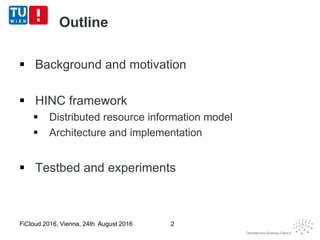 HINC – Harmonizing Diverse Resource Information Across IoT, Network ...
