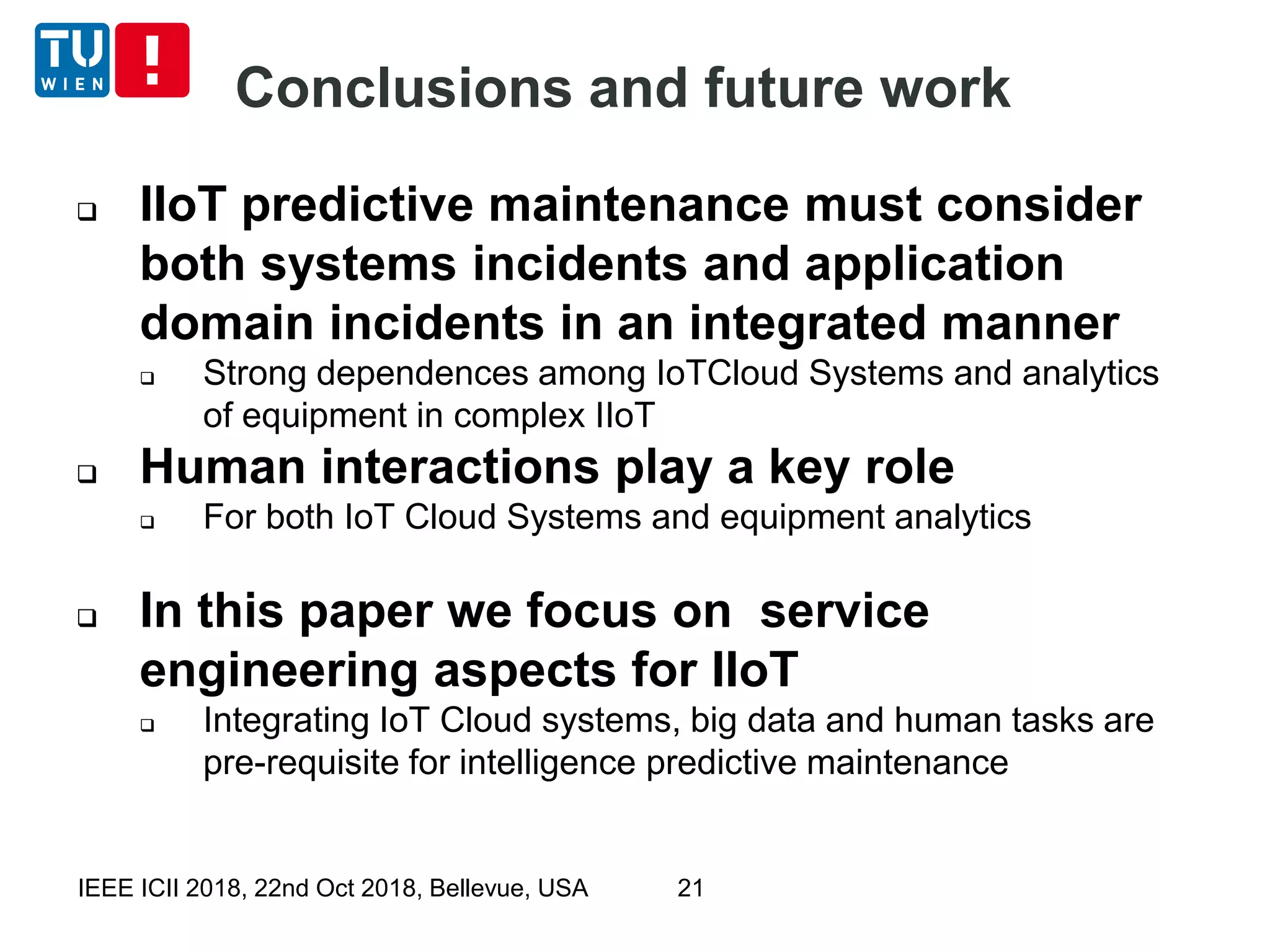 Integrated Analytics for IIoT Predictive Maintenance using IoT Big Data ...