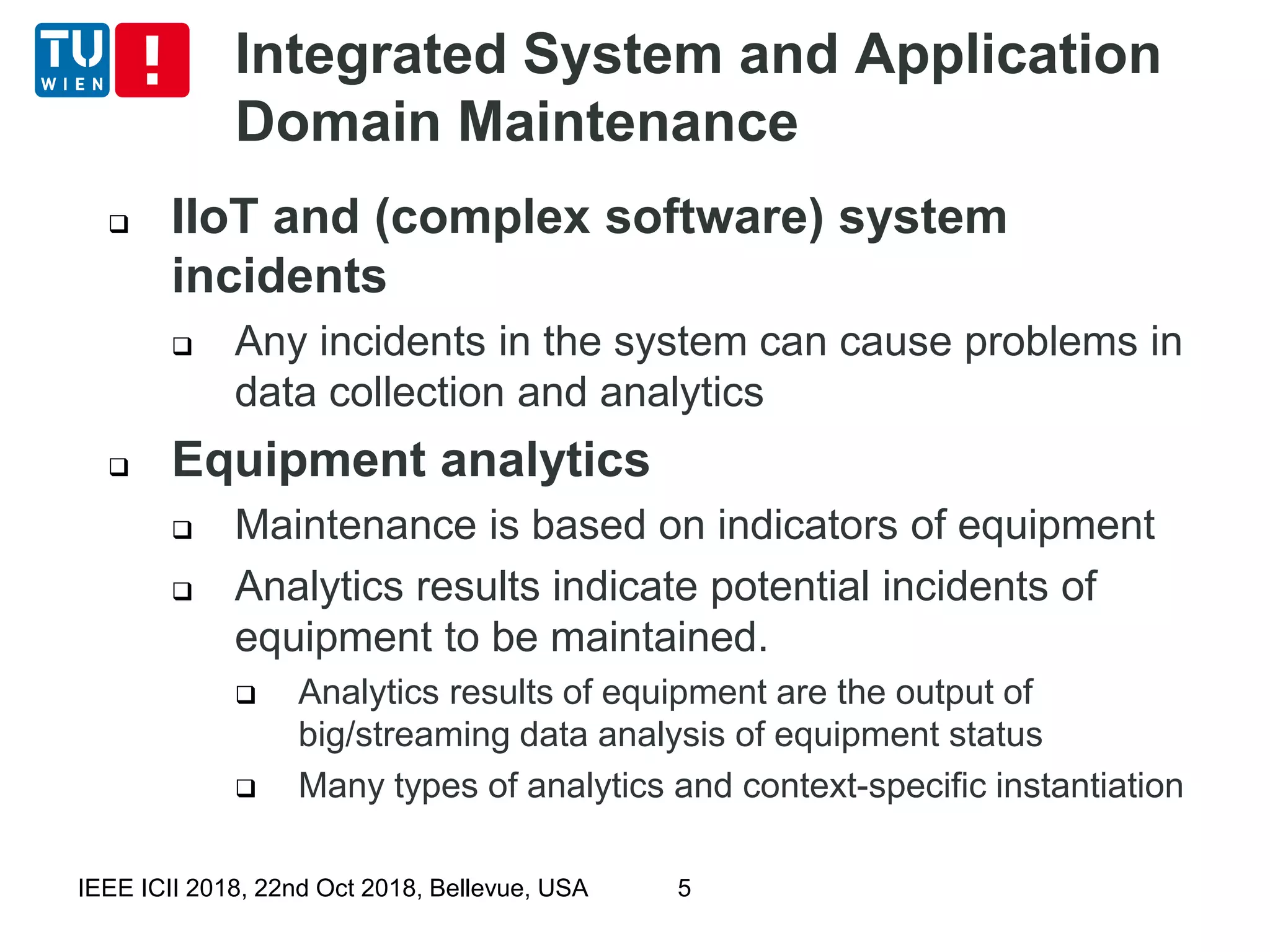 Integrated Analytics for IIoT Predictive Maintenance using IoT Big Data Cloud Systems | PDF