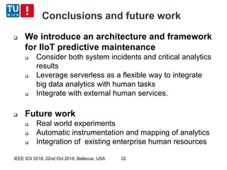 Integrated Analytics for IIoT Predictive Maintenance using IoT Big Data ...