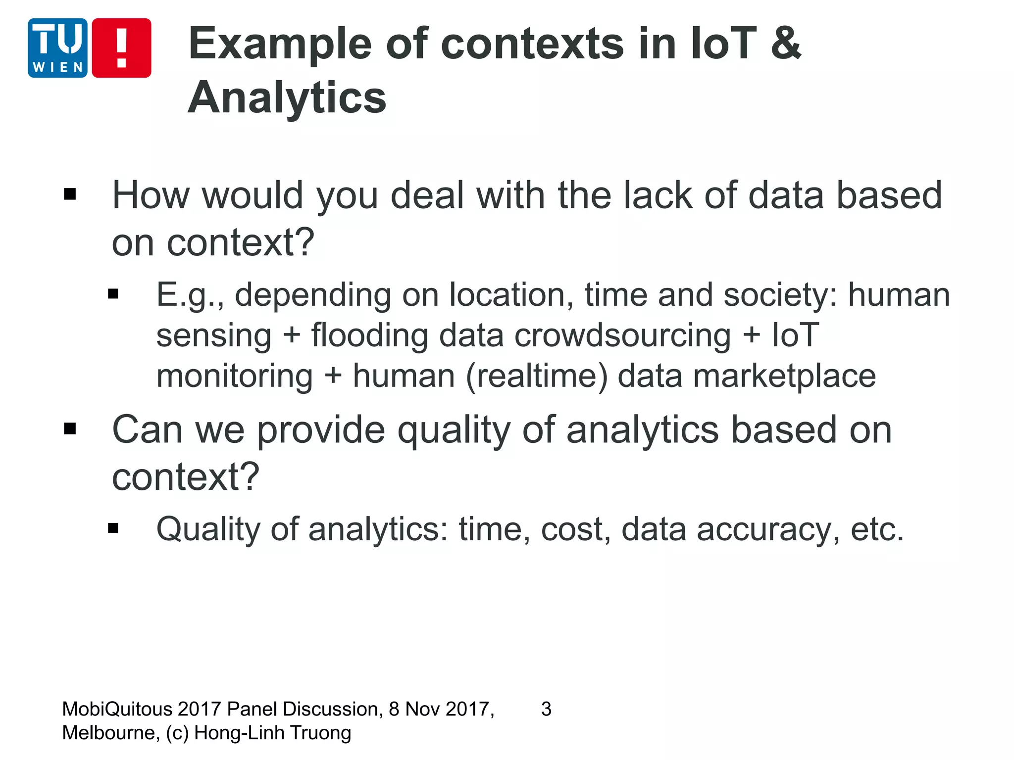 Deep Context Awareness Context Coupling And New Types Of Context