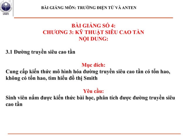 Truong dien tu tuan 4 (KTSCT Tuan 1) (1).pptx