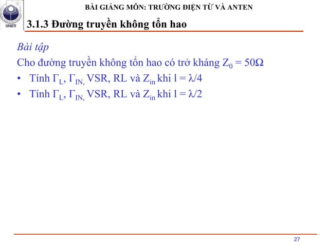 Truong dien tu tuan 4 (KTSCT Tuan 1) (1).pptx
