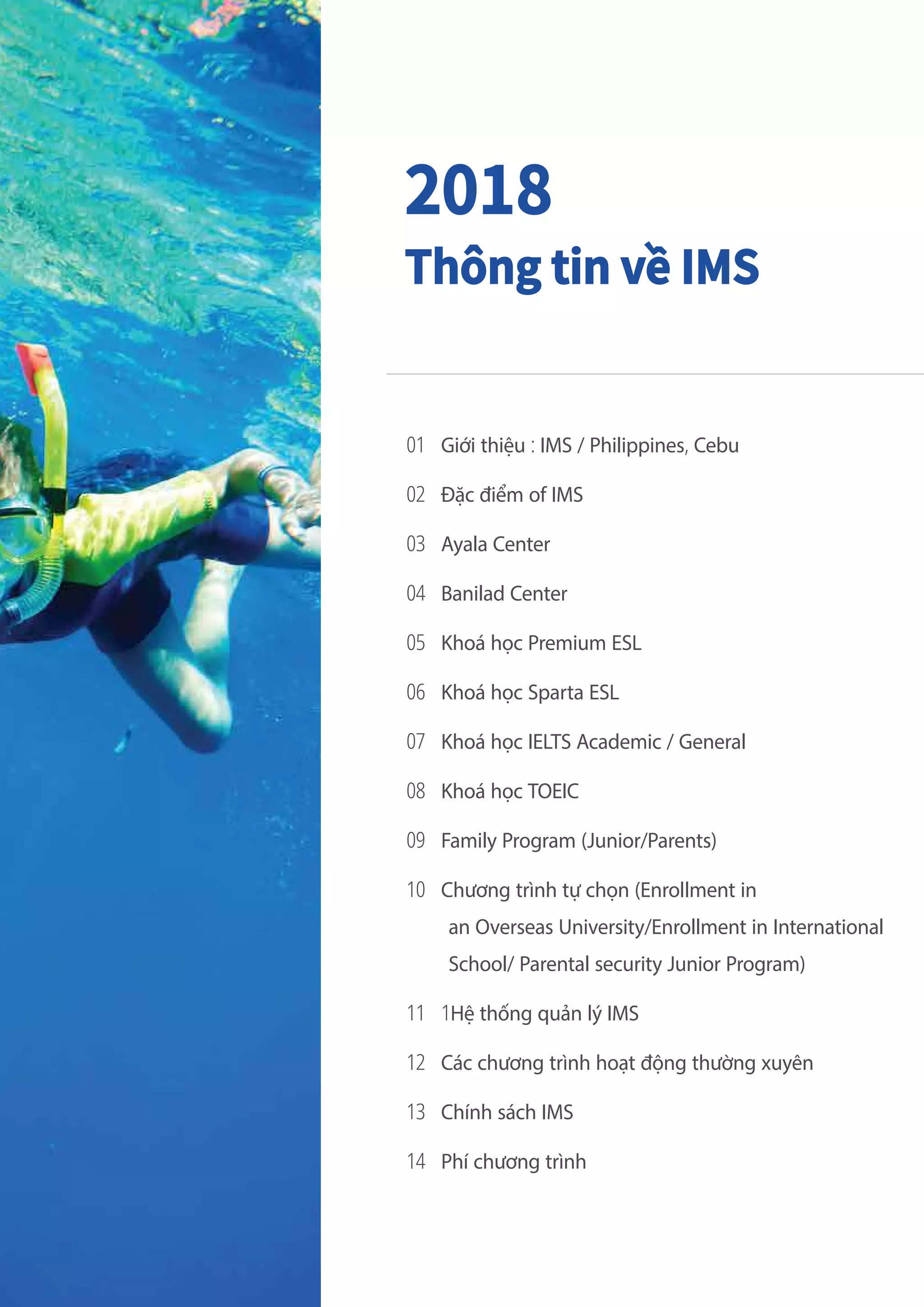 Trường IMS Cebu Philippines 2018 IMS Brochure Vietnamese | PDF