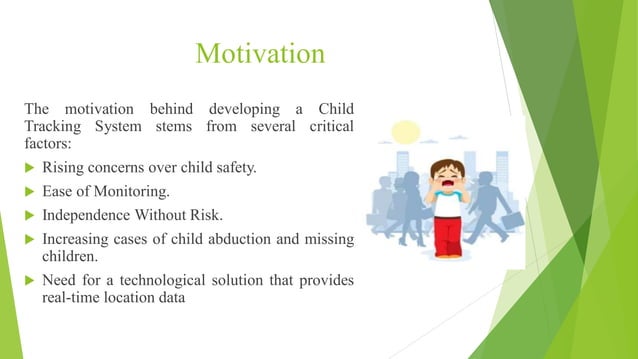 PPT presentation on Child Tracking System using Smartphone | PDF