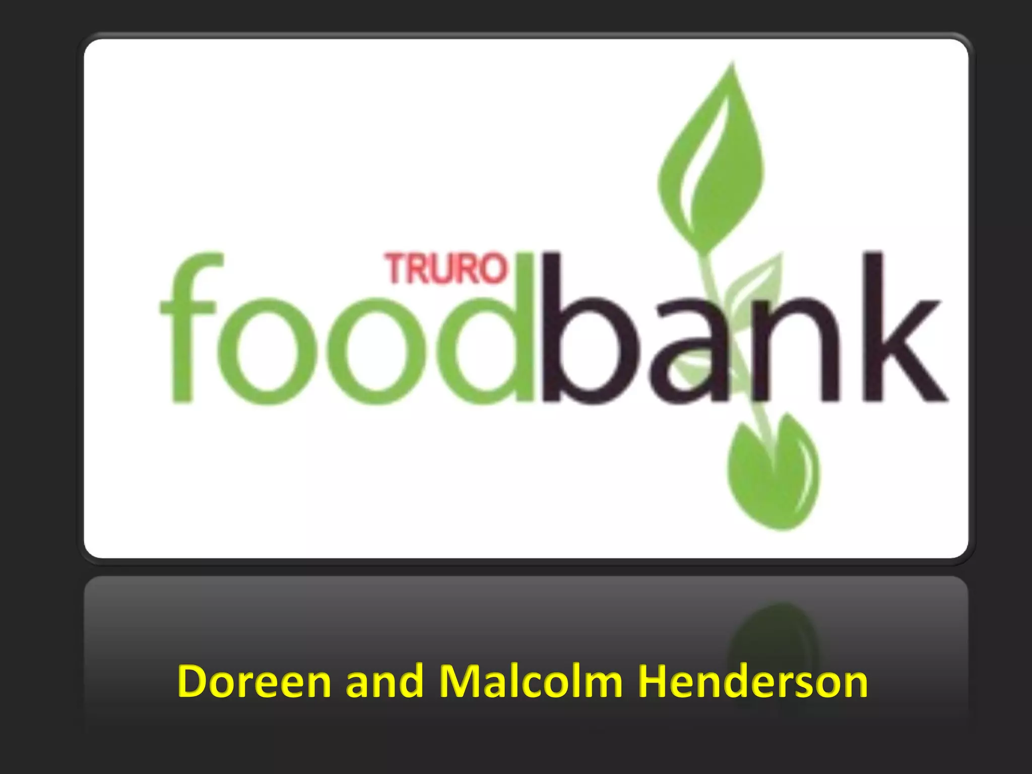 Truro foodbank 2014 | PPT