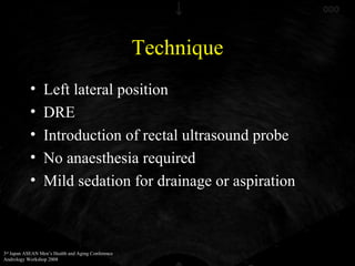 TRUS in Evaluation of Male Infertility | PPT
