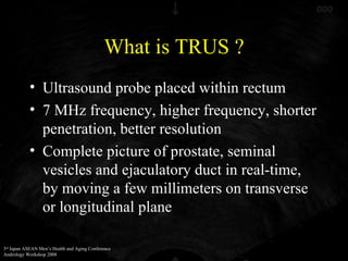 TRUS in Evaluation of Male Infertility | PPT