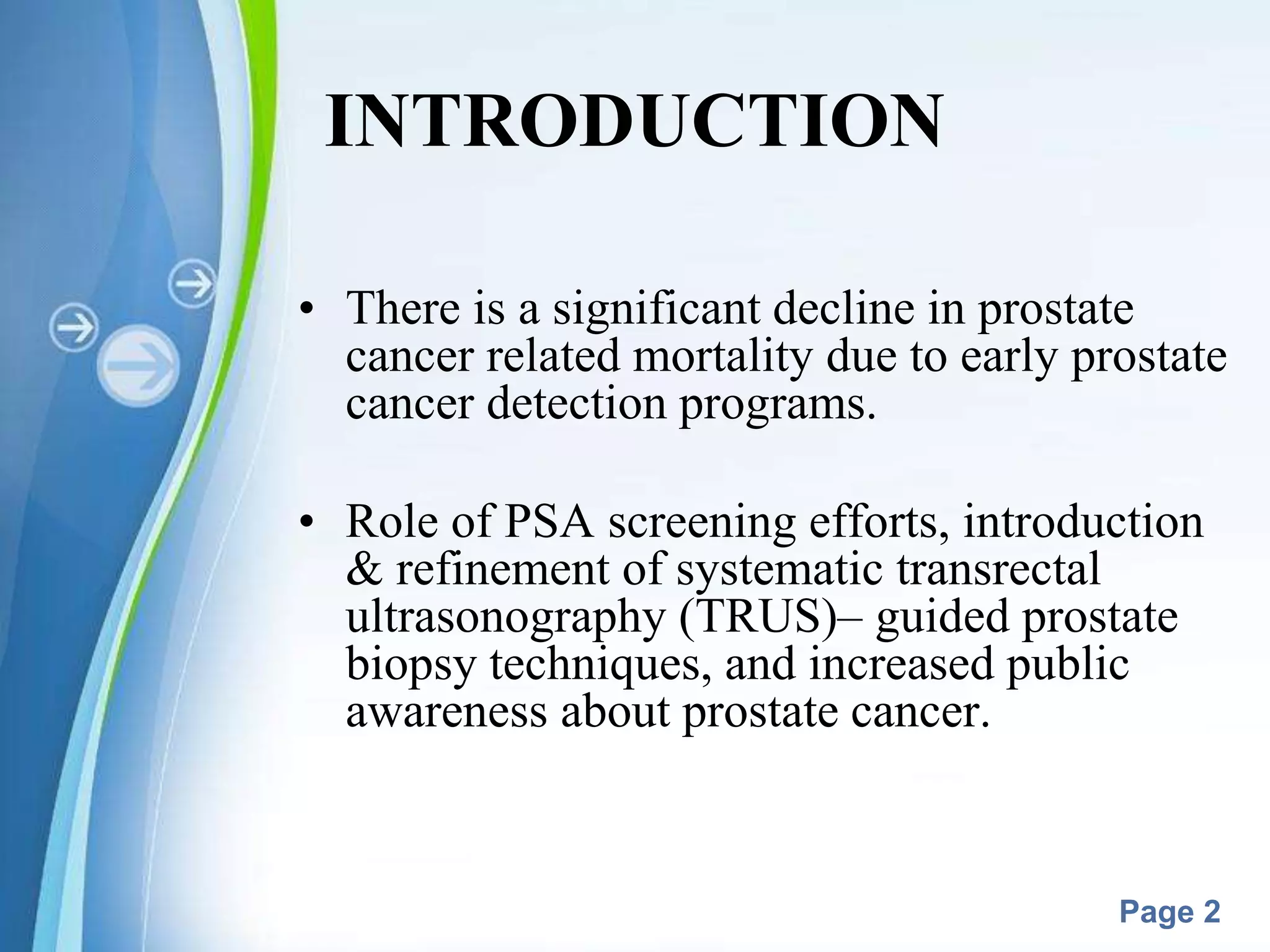 Trus biopsy prostate | PPTX