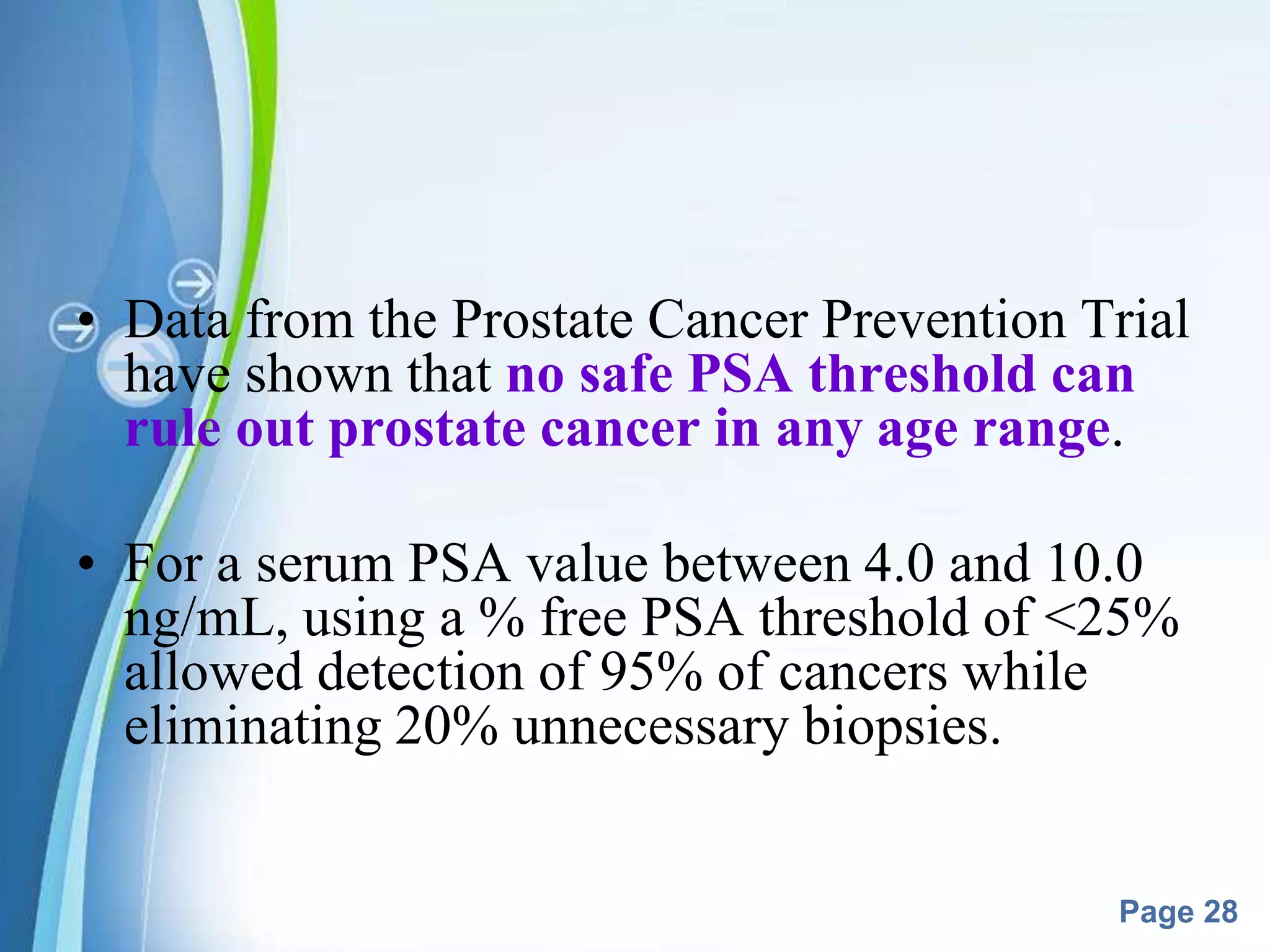 Trus biopsy prostate | PPTX