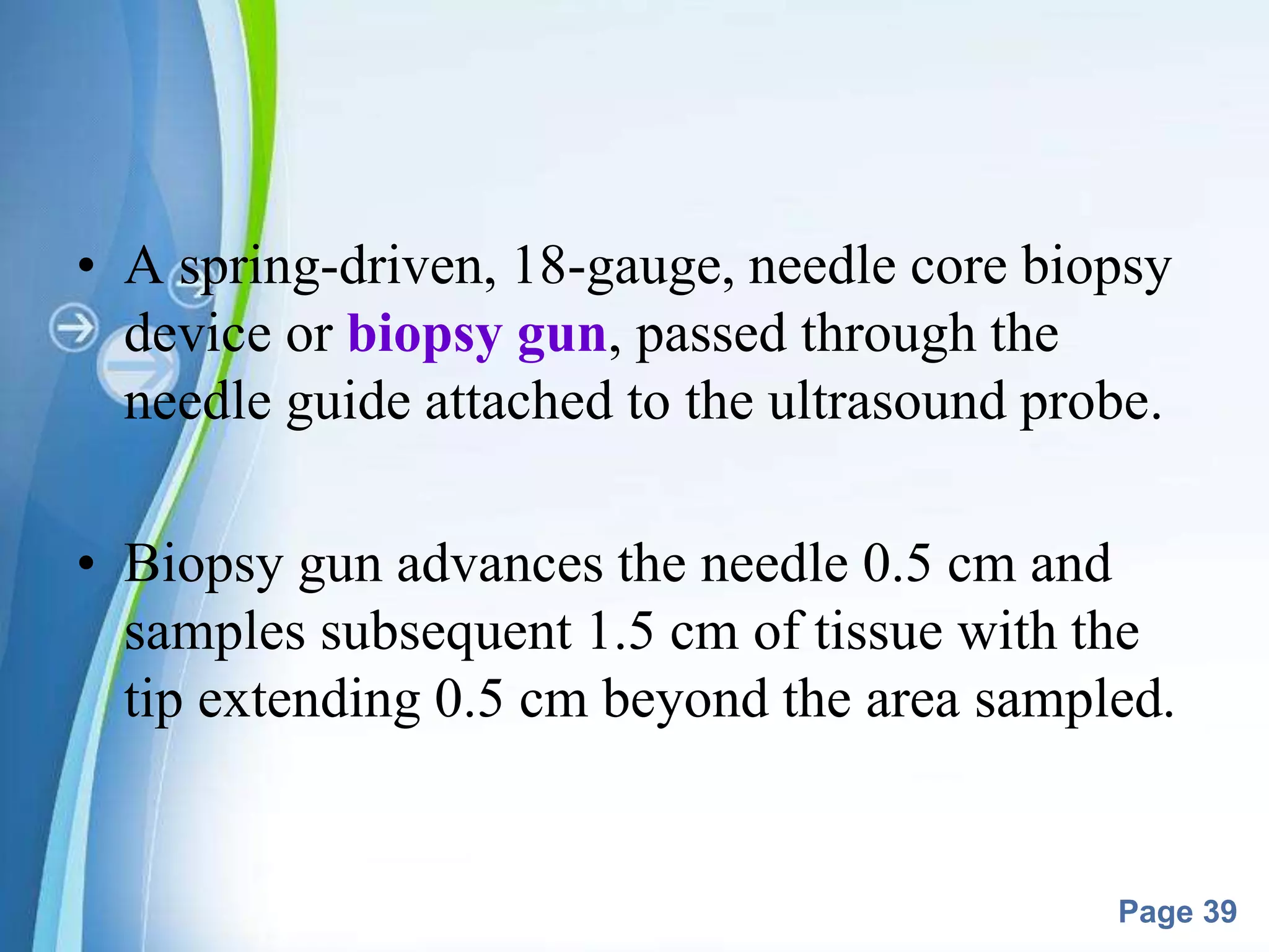 Trus biopsy prostate | PPTX