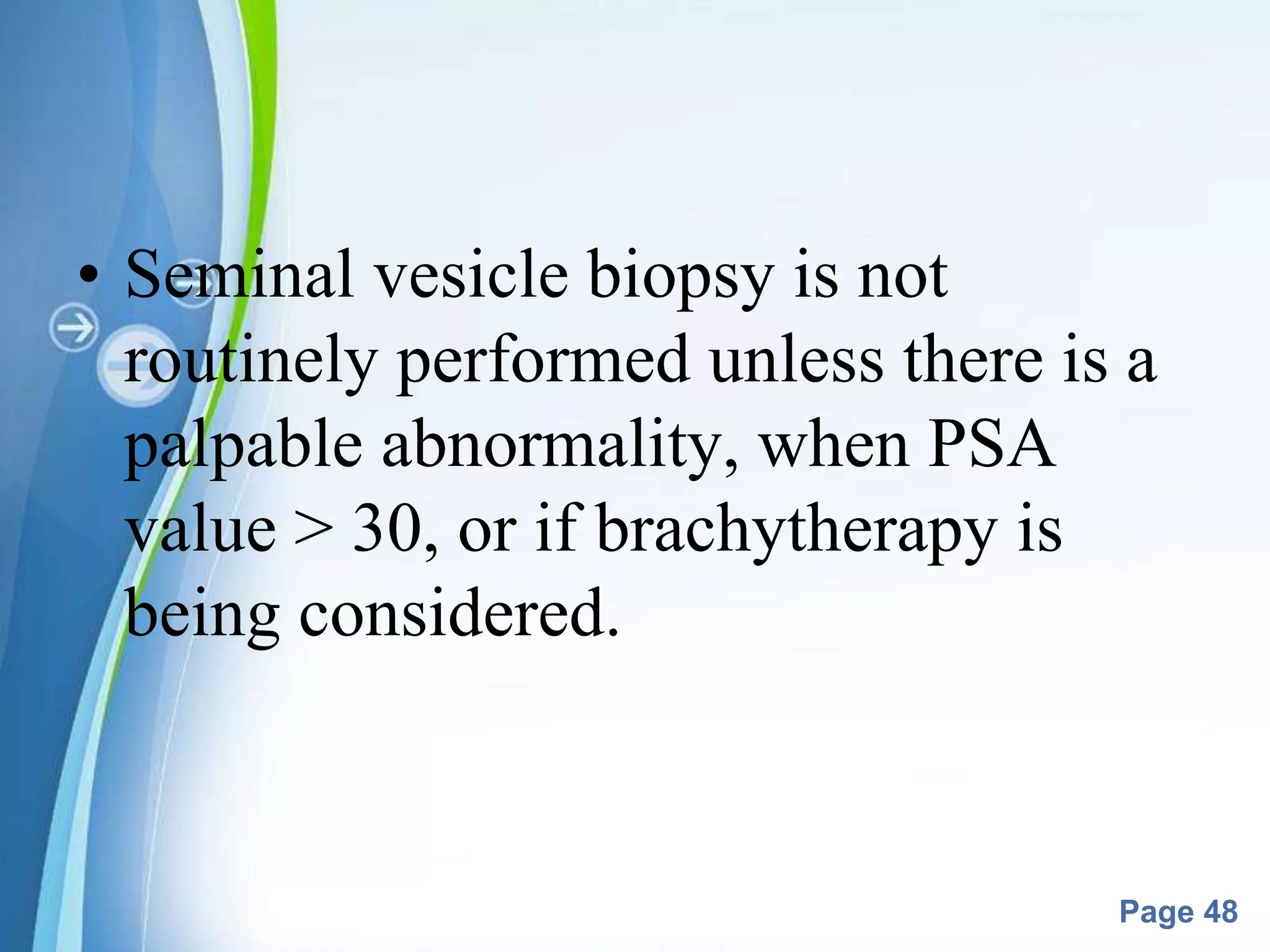 Trus biopsy prostate | PPTX