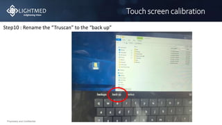 Truscan touch screen calibration123.pptx