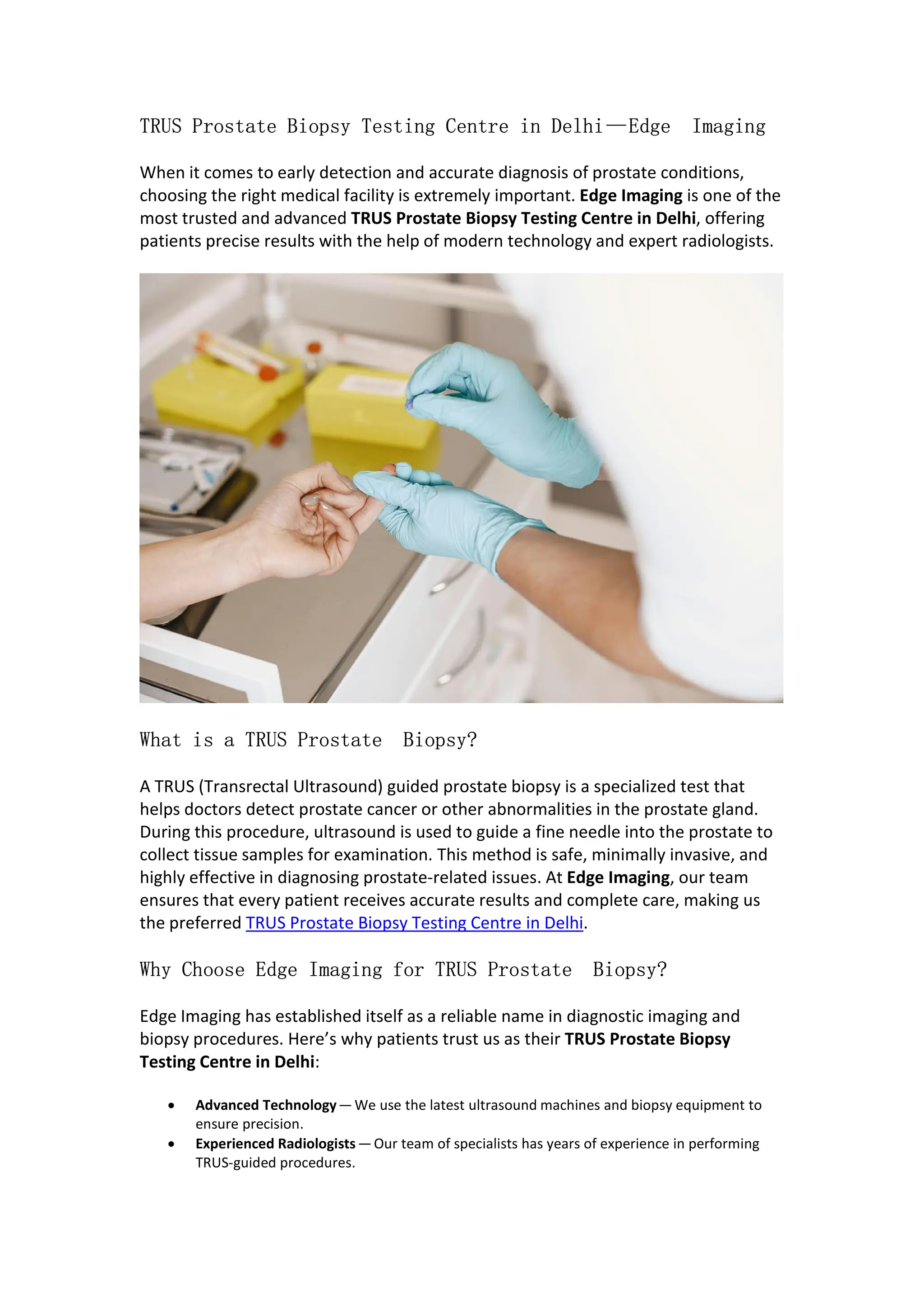 TRUS Prostate Biopsy Testing Centre in Delhi — Edge Imaging.pdf