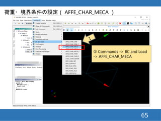 2D Truss Analysis with SalomeMeca2023 (Code-aster 16.5) | PPTX
