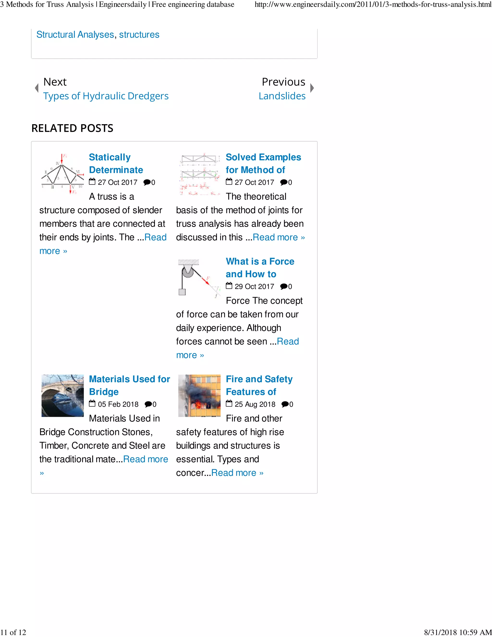 Truss analysis by graphical method | PDF