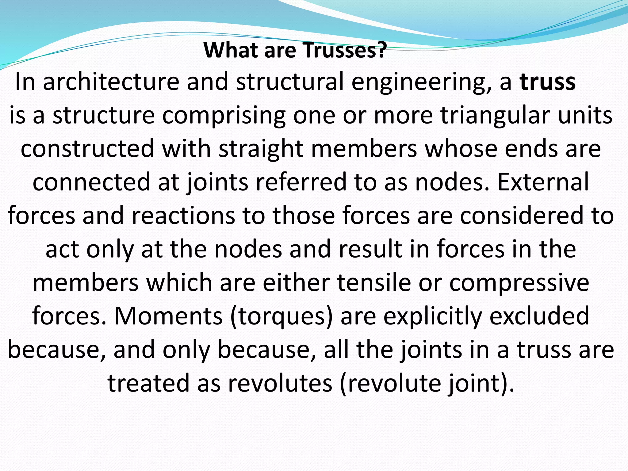 Trusses | PPTX