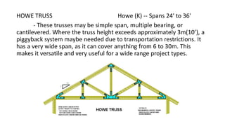 Shobe trusses | PPT