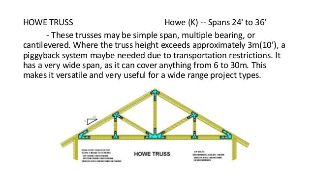 Shobe trusses