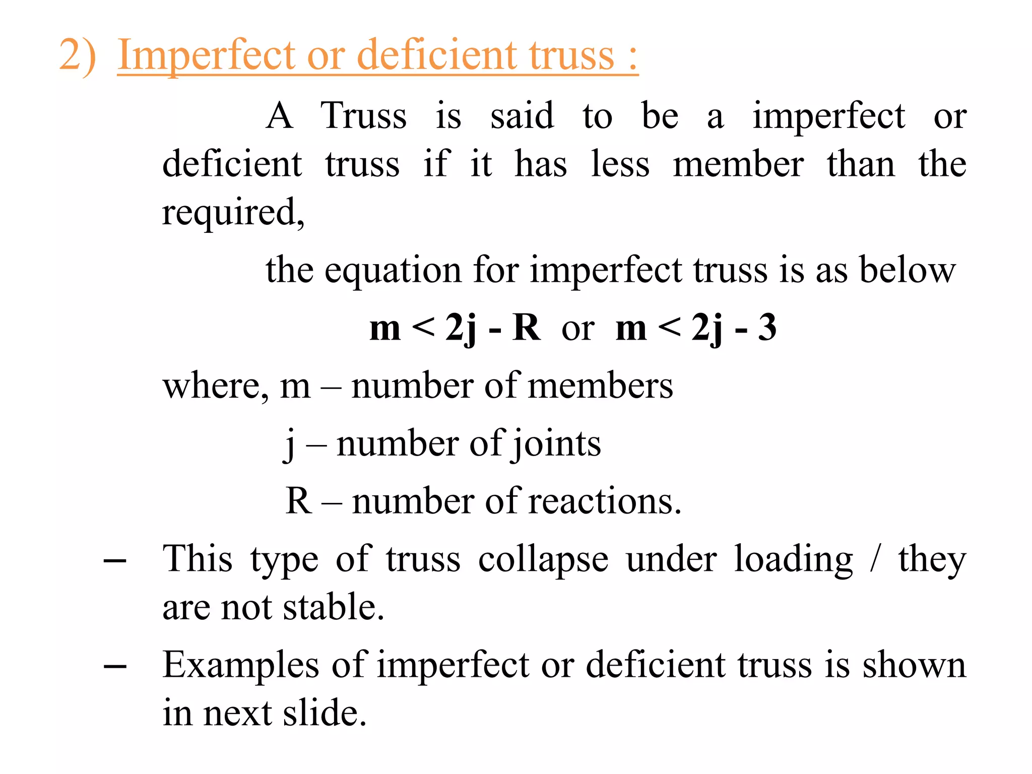 Trusses - engineeing mechanics | PPTX