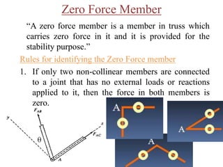 Trusses - engineeing mechanics | PPTX | Chemistry | Science