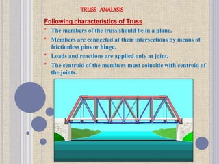 Trusses and its applications | PPTX