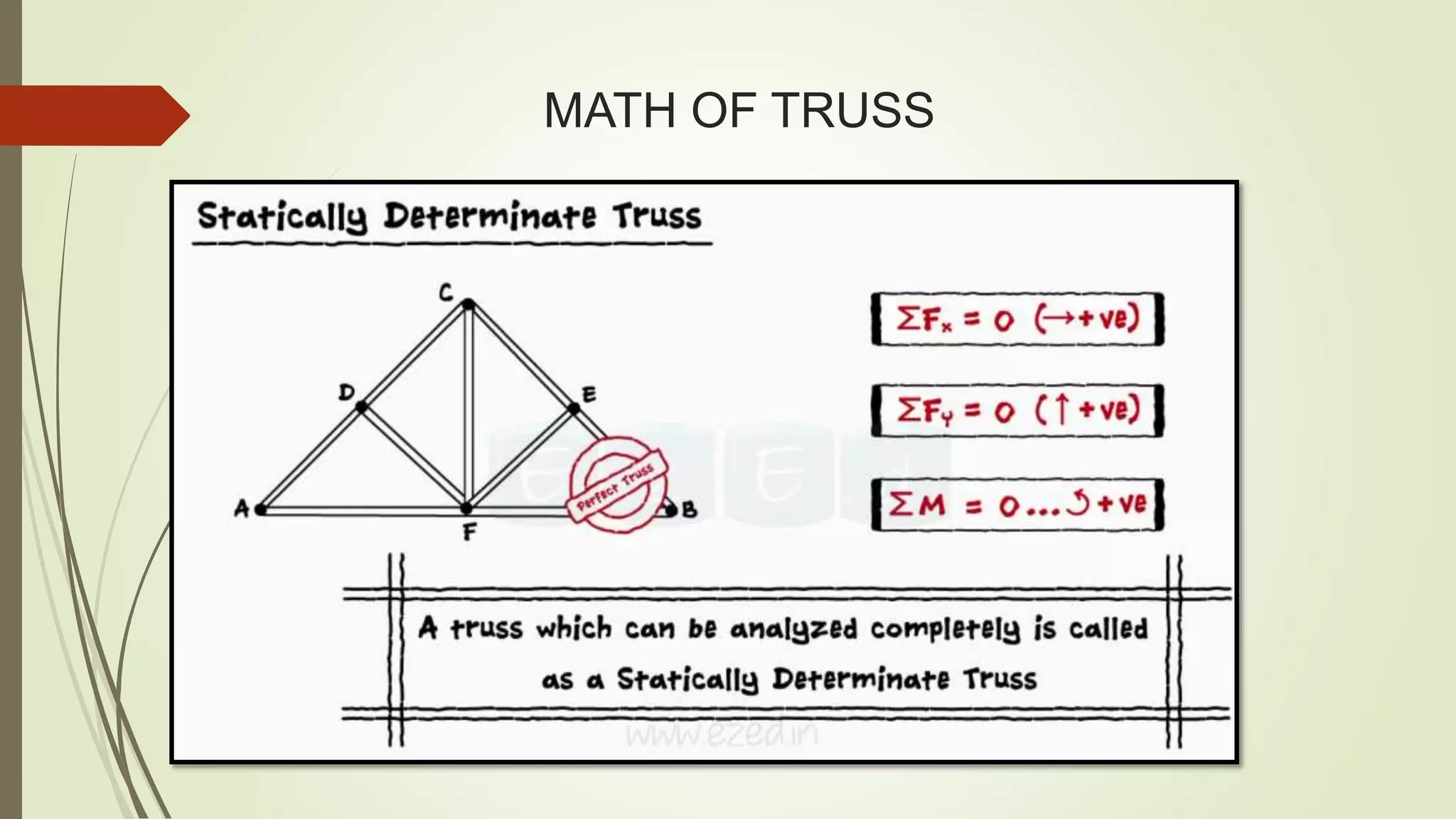 Trusses, frames & machines | PPTX