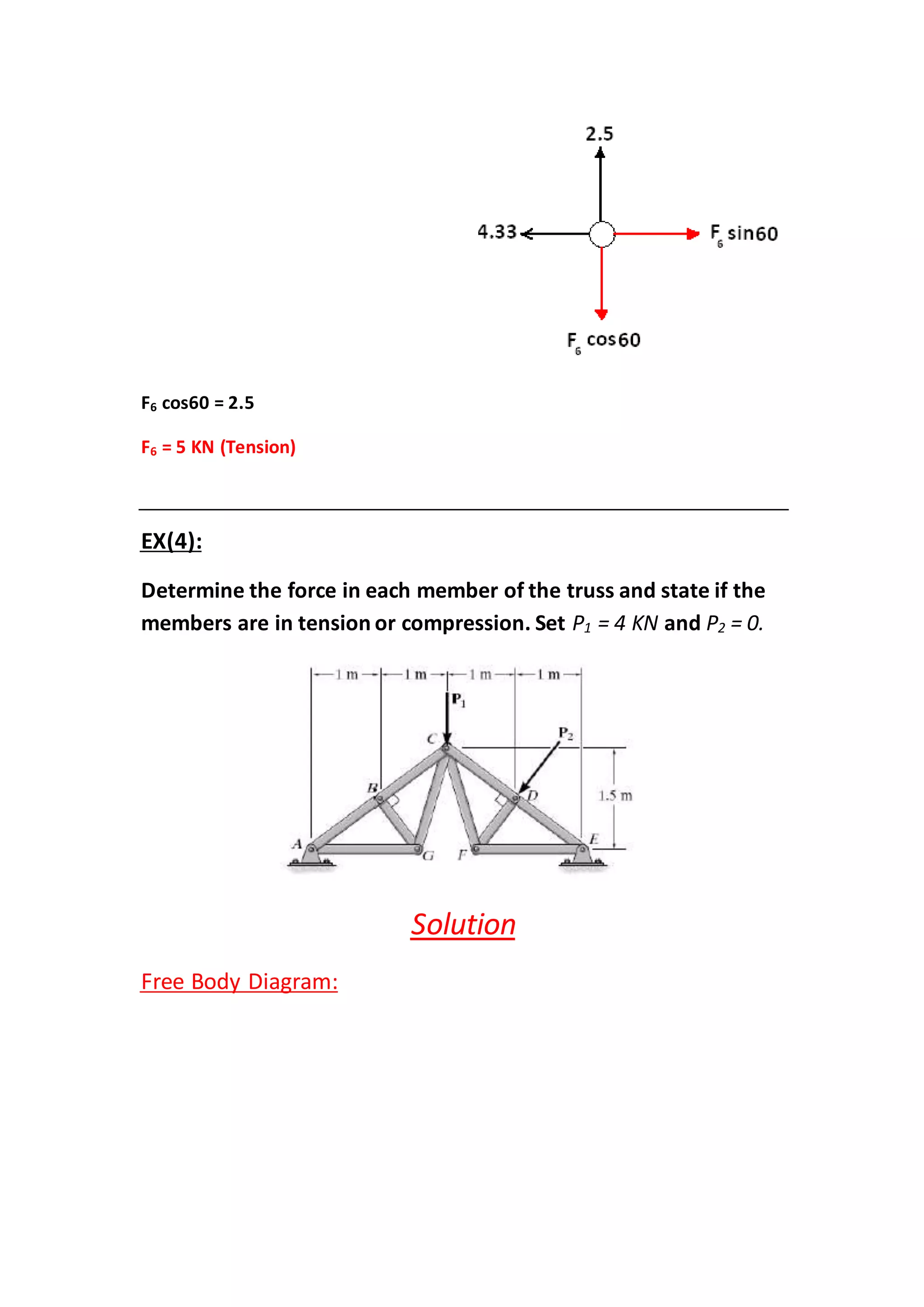 Truss examples | DOCX