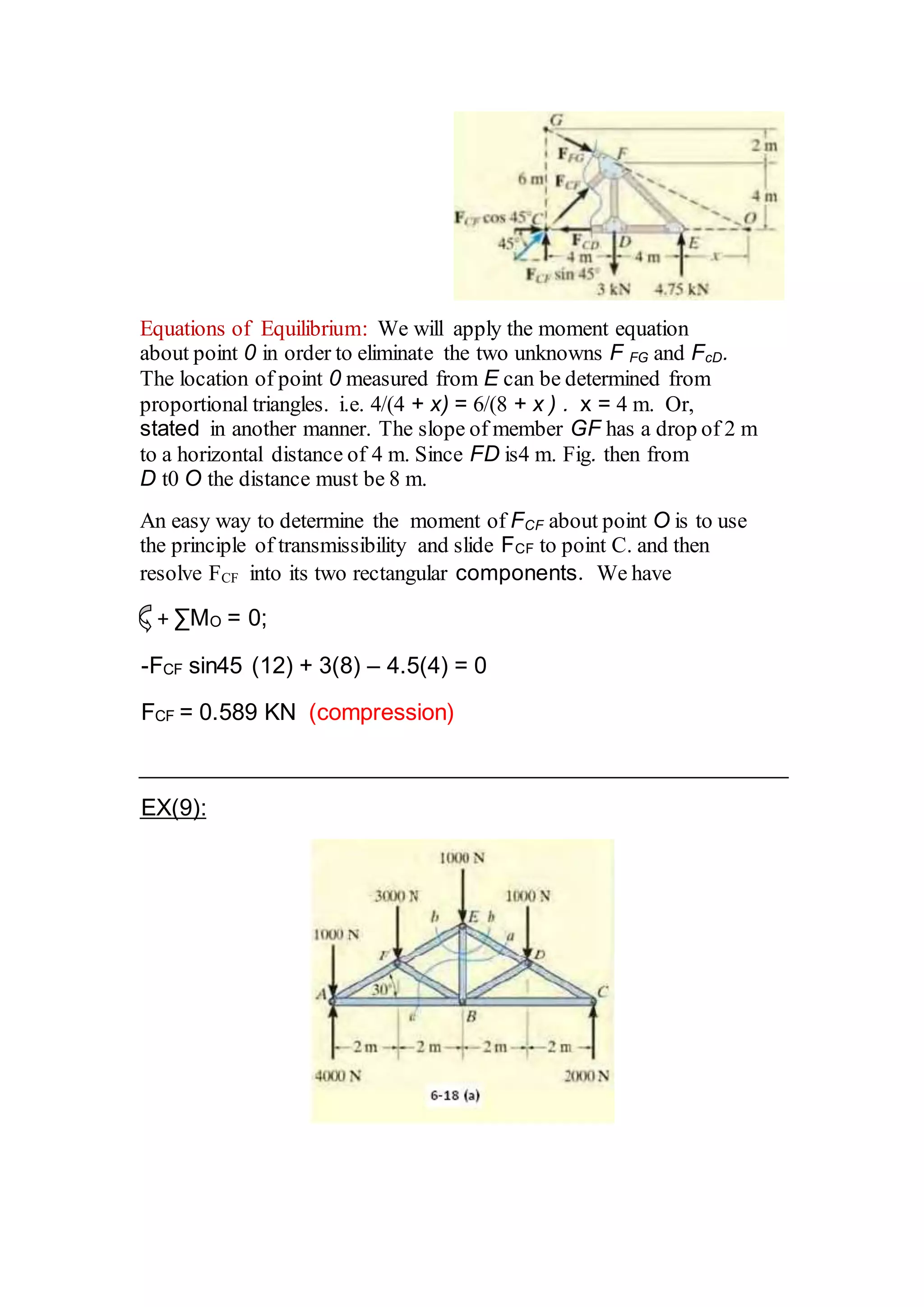 Truss examples | DOCX