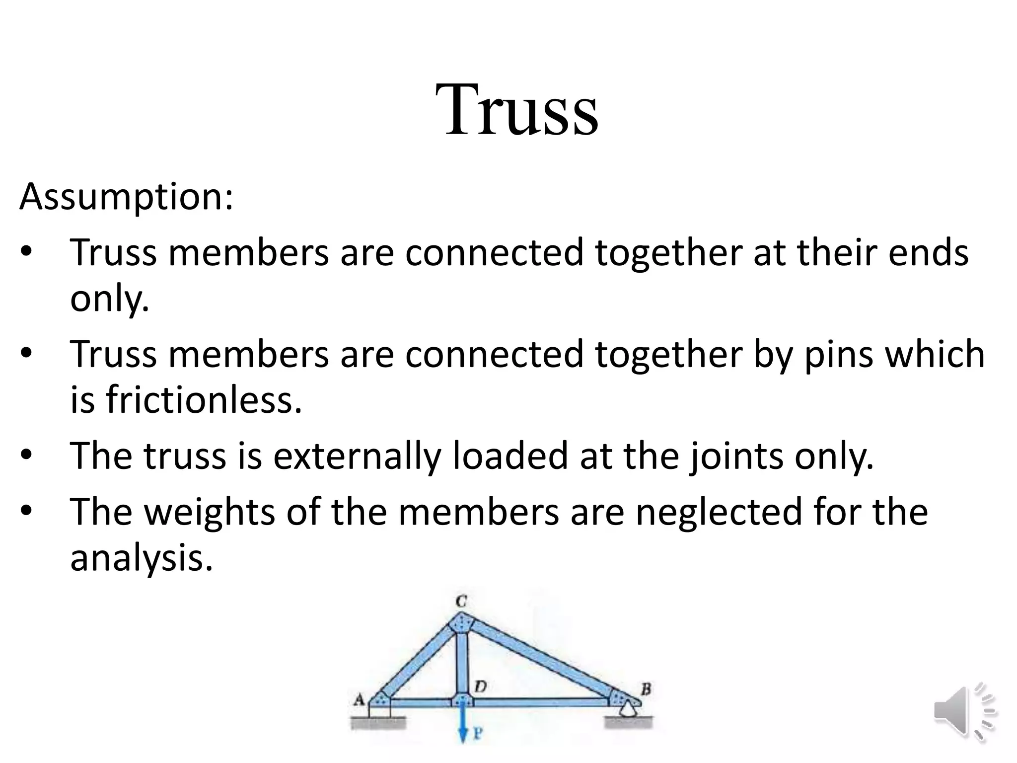 Truss-method of joints | PPTX