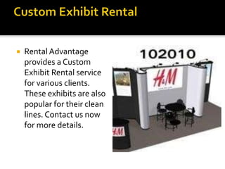 Truss rental displays | PPT