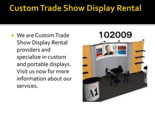 Truss rental displays | PPT