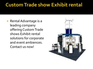 Truss rental displays | PPT