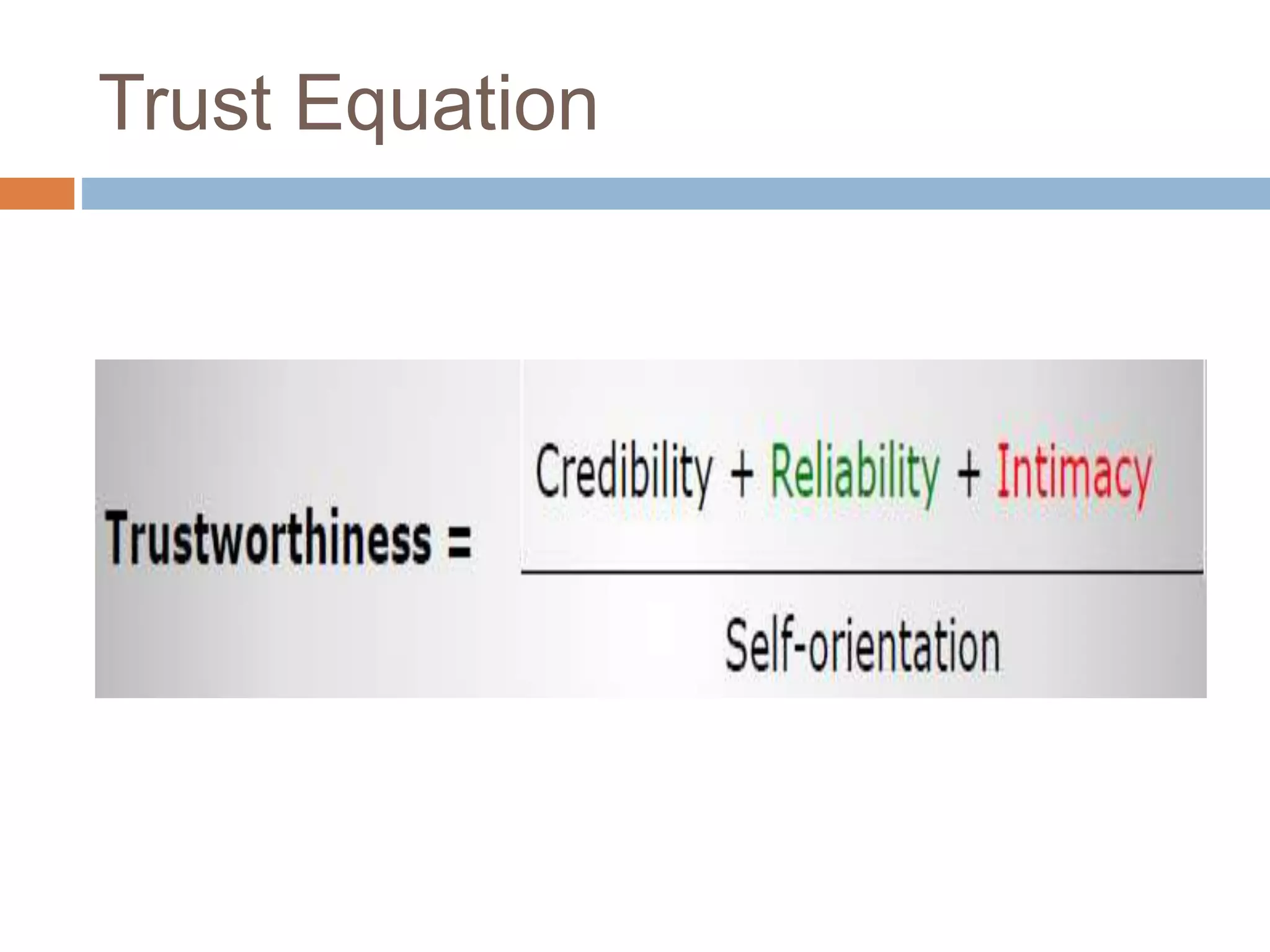 Importance of trust | PPTX