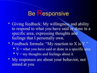 building trust in our work and relationships | PPT