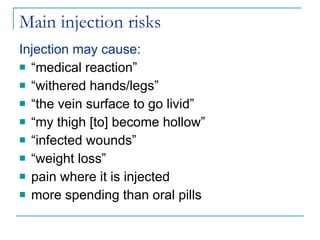 Building Informed Trust: Injection Practices in Cambodia | PPT