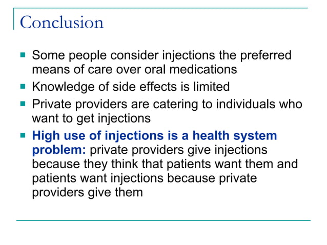 Building Informed Trust: Injection Practices in Cambodia | PPT