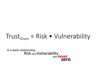 Trust Psychological Safety | PPTX