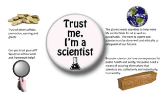 Trust and Professionalism in Science | PPT