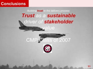 Trust And Stakeholder Value | PPT