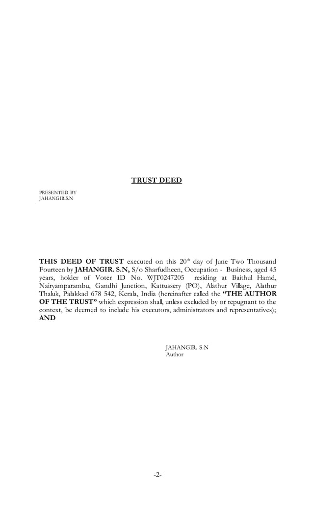 Trust deed -_mother_charitable_trust_-2 | DOCX