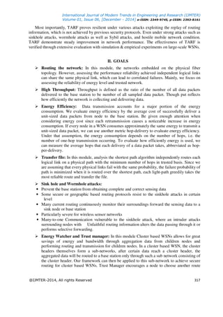 Trusted Routing Path Selection in WSNs through TARF | PDF